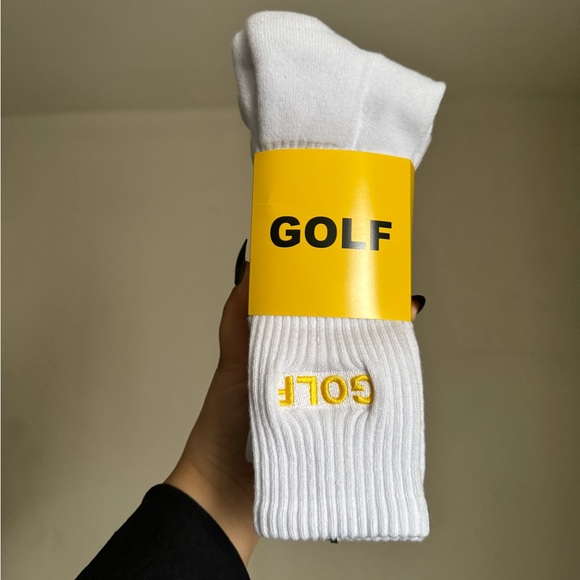 Golf Wang | Underwear & Socks | New Golfwang 3 Pack White Yellow Golf ...